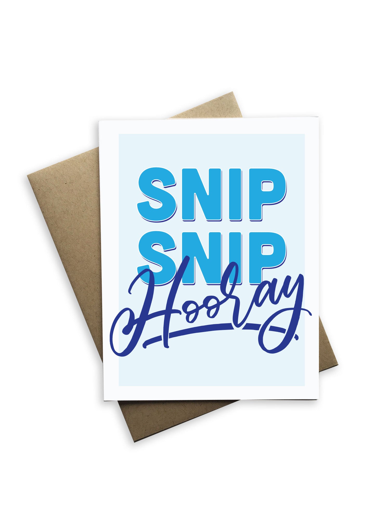 Snip Snip Hooray Greeting Card – Tiramisu Paperie
